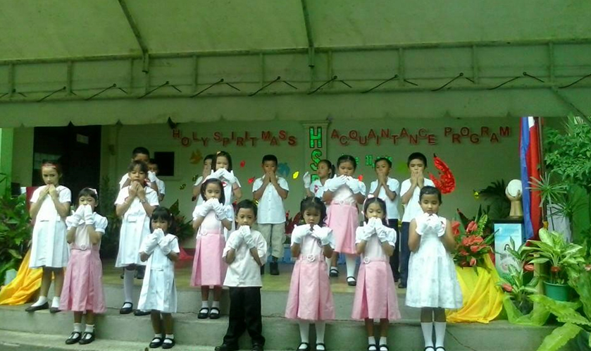 SHSB CELEBRATES HOLY SPIRIT MASS & ACQUAINTANCE PROGRAM