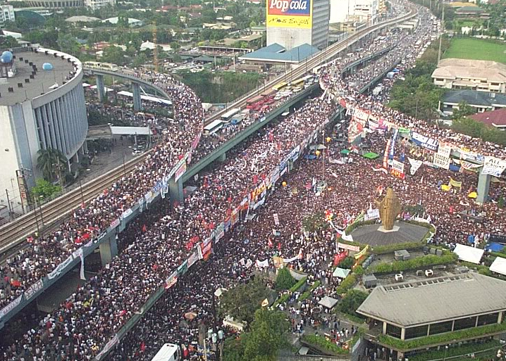 Reminiscing 1986 EDSA People Power Revolution that toppled an authoritarian