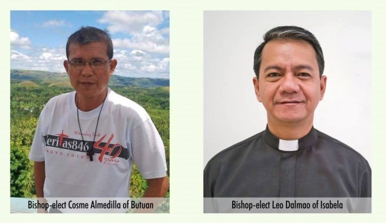 Pope Francis names 2 new Boholano bishops