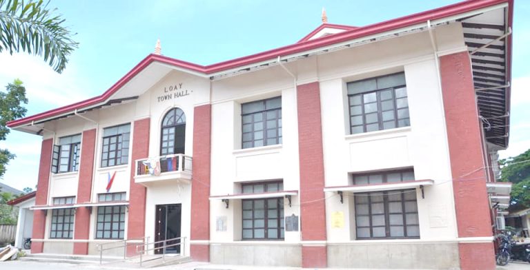 Loay municipal hall inaugurated