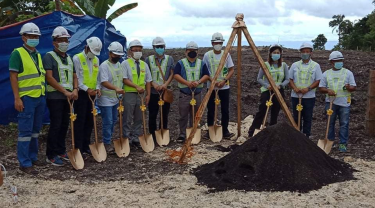 NGCP breaks ground for cable terminal of Cebu-Bohol power interconnection