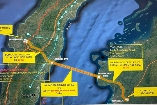 NGCP’s Cebu-Bohol interconnection eyed for November completion