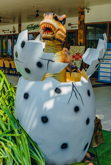 Explore Bohol’s only animatronic dinosaur exhibit at Moadto Strip Mall